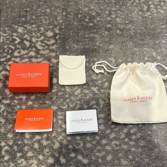 James Avery | Accessories | James Avery Red And Cream Jewelry Packaging ...